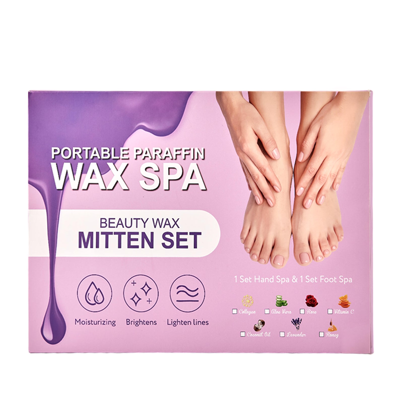 Ready-to-Use Paraffin Masks Deep Moisturizing for Hands & Feet – Kmaxship